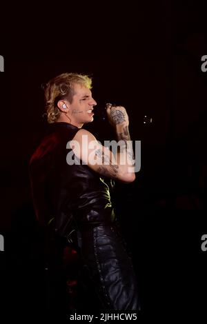 July 18, 2022, Naples, Italy: Naples, Italy, Arena Flegrea, July 18 ...