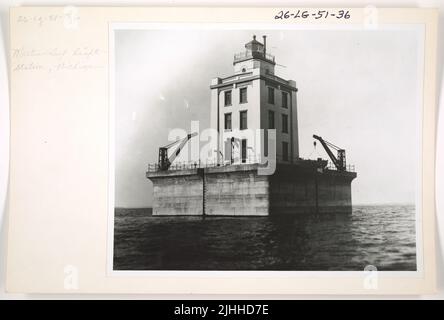 MI - Martin Reef. Martin Reef Light Station, Michigan Stock Photo - Alamy