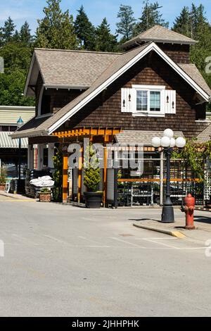 Driftwood Mall, North Pender Island, British Columbia, Canada Stock ...