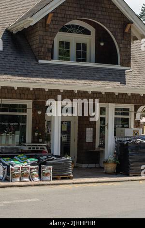Driftwood Mall, North Pender Island, British Columbia, Canada Stock ...