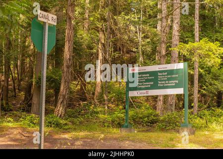 Welcome to Prior Centennial Campground, North Pender Island, British ...