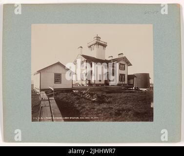 CA - Point Hueneme. Point Hueneme Light Station, California Stock Photo ...