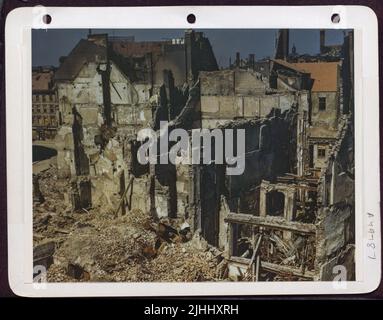 Munich, Birthplace Of The Nazi Party. A View Of The Putch Shrine Shows ...