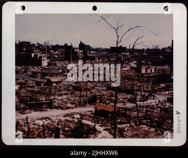 Hiroshima, Japan, Showing Bomb Damage Stock Photo - Alamy
