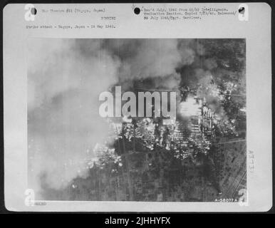 Strike Attack - Nagoya, Japan - 14 May 1945 Stock Photo - Alamy