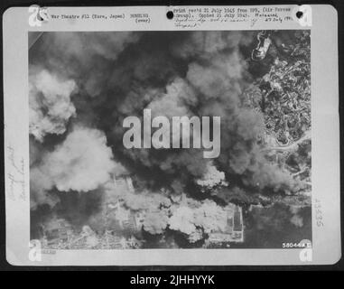 Hiro Naval Aircraft Plant At Kure, Japan. May 5, 1945 Stock Photo - Alamy