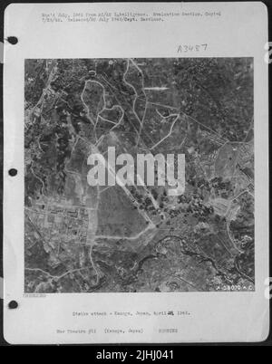 Strike Attack - Konoya, Japan, April 28, 1945 Stock Photo - Alamy