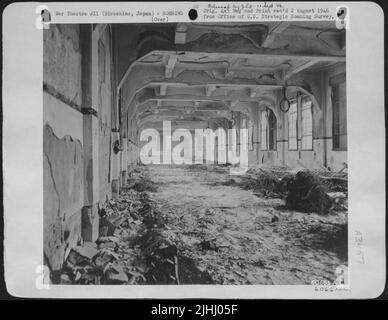 Hiroshima, Japan, Showing Bomb Damage Stock Photo - Alamy