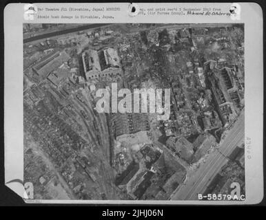 Atomic Bomb Damage In Hiroshima, Japan Stock Photo - Alamy