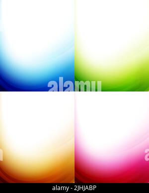 Vector illustration of color waves Stock Vector Image & Art - Alamy