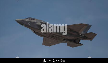 RAF Fairford, Gloucester, UK. 16 July 2022. Military aircraft of all ...
