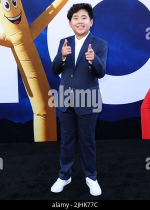 Jacob Kim arrives at the Los Angeles premiere of "Nope," Monday, July ...