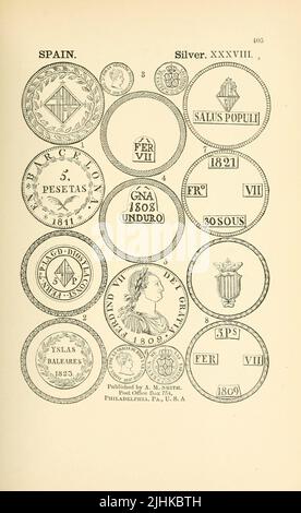 Spanish Gold Coins from the book Illustrated encyclopaedia of gold and ...