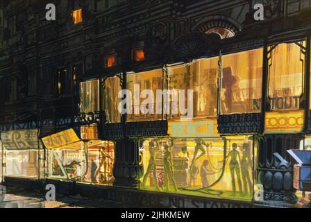 PRODUCTION DESIGN ARTWORK, BLADE RUNNER, 1982 Stock Photo - Alamy