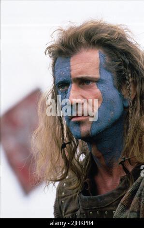 MEL GIBSON, BRAVEHEART, 1995 Stock Photo - Alamy