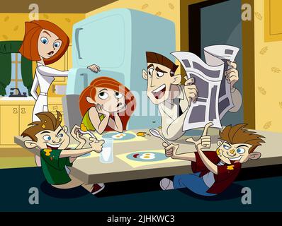 MRS POSSIBLE, KIM, MR POSSIBLE, DWEEBS, KIM POSSIBLE, 2002 Stock Photo - Alamy