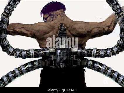 SPIDER-MAN 2, DOCTOR OCTOPUS ARTWORK, 2004 Stock Photo - Alamy