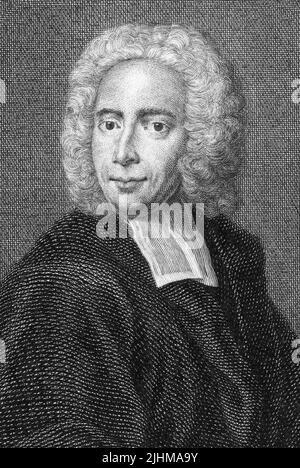 Isaac Watts (1674 - 1748), English hymnwriter, theologian and logician. A prolific and popular ...