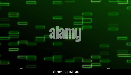 Image of repeatable rectangles moving on green background Stock Photo ...
