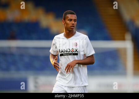 Kyron Gordon #34 of Sheffield United arriving at the stadium Stock ...