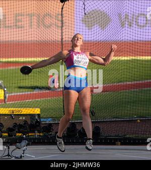 Eugene,, 18 Jul 2022 Rachel Dincoff (USA) Seen in action during the ...