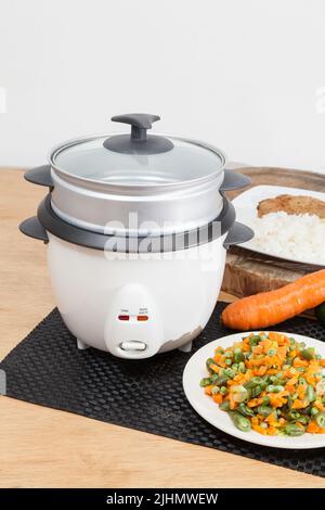 Cooking utensil; Automatic electric pot Stock Photo - Alamy