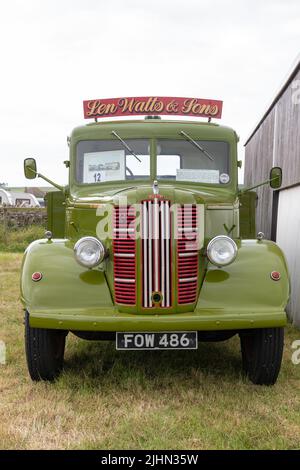 West Bay.Dorset.United Kingdom.June 12th 2022.A restored Fowler ...