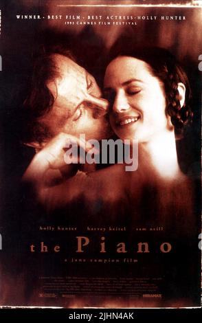 THE PIANO -1993 POSTER Stock Photo - Alamy
