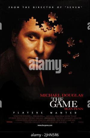THE GAME -1997 POSTER Stock Photo - Alamy