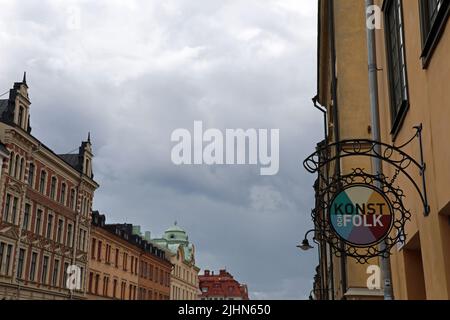 Hornsgatan on the island of Sodermalm in Stockholm Stock Photo - Alamy