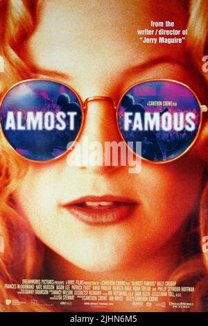 Movie Poster Film: Almost Famous (USA 2000) Director: Cameron Crowe 08 ...