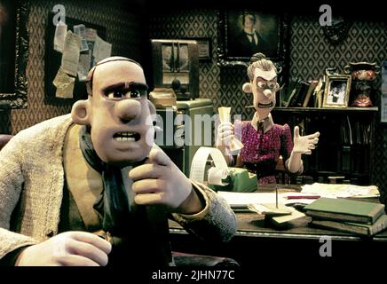 CHICKEN RUN, 2000, Mr. and Mrs. Tweedy (Tony Haygarth and Miranda ...