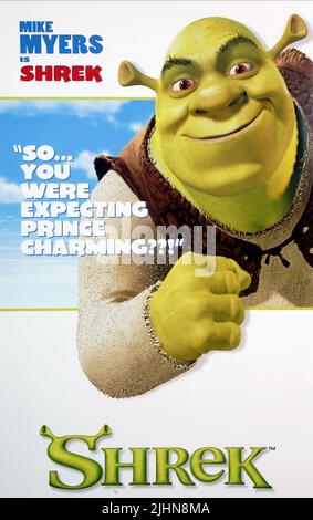 SHREK 2001 DreamWorks animation Stock Photo - Alamy