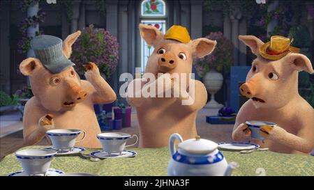 THREE LITTLE PIGS, SHREK THE THIRD, 2007 Stock Photo - Alamy