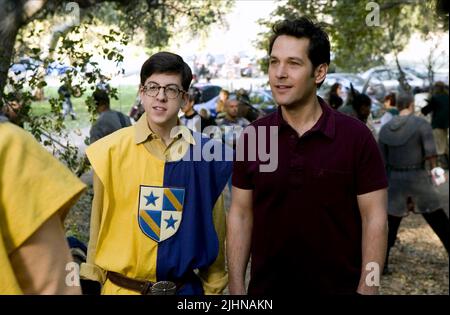 CHRISTOPHER MINTZ-PLASSE, PAUL RUDD, ROLE MODELS, 2008 Stock Photo - Alamy