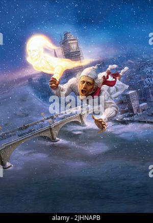 EBENEZER SCROOGE, A CHRISTMAS CAROL, 2009 Stock Photo - Alamy