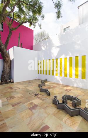 Casa Gilardi by Luis Barragan in Mexico City Stock Photo - Alamy
