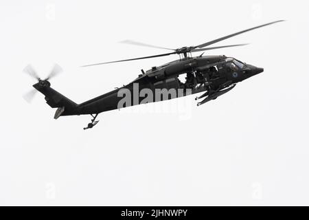Helicopter operated by The National Police Air Service (NPAS Stock ...