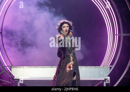 AUSTIN, TX - JULY 19: Daya Betty performs on stage during RuPaul's Drag ...