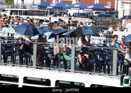 Germany. 20th July, 2022. In this photo illustration, Lexus logo seen ...