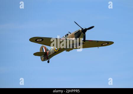 Hawker Hurricane WW11 fighter plane Stock Photo - Alamy