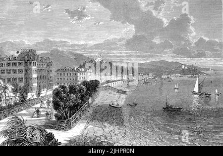 Promenade des Anglais in Nizza 1947 Promenade des Anglais in Nice , Max ...