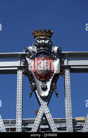 Coat of arms of the city of Paris. Fluctuat nec mergitur. P re Lachaise ...