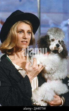 Sheila on the set of the TV show 'Lahaye d'honneur' on TF1 on 1 January ...