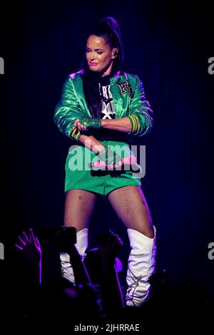 July 16, 2022, Toronto, Ontario, Canada: Canadian pop music duo Prozzak ...