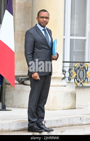Pap Ndiaye - Council of Ministers at the Elysee in Paris, France on ...