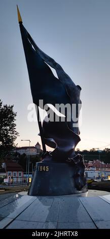 The Memorial of the Second Resistance Movement or Resistance Flag ...