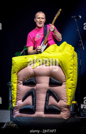James Bryan McCollum of Canadian pop music duo Prozzak, also known as ...