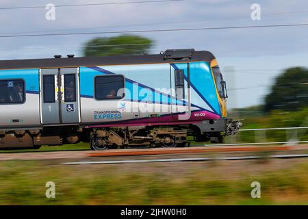 A British Rail Class 185 123 operated by Transpennine Express seen here ...