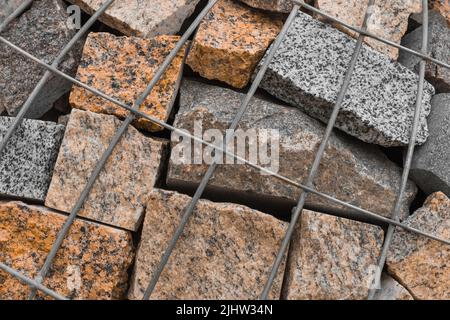 Stone decorations grid lattice mesh decor and design urban architecture ...